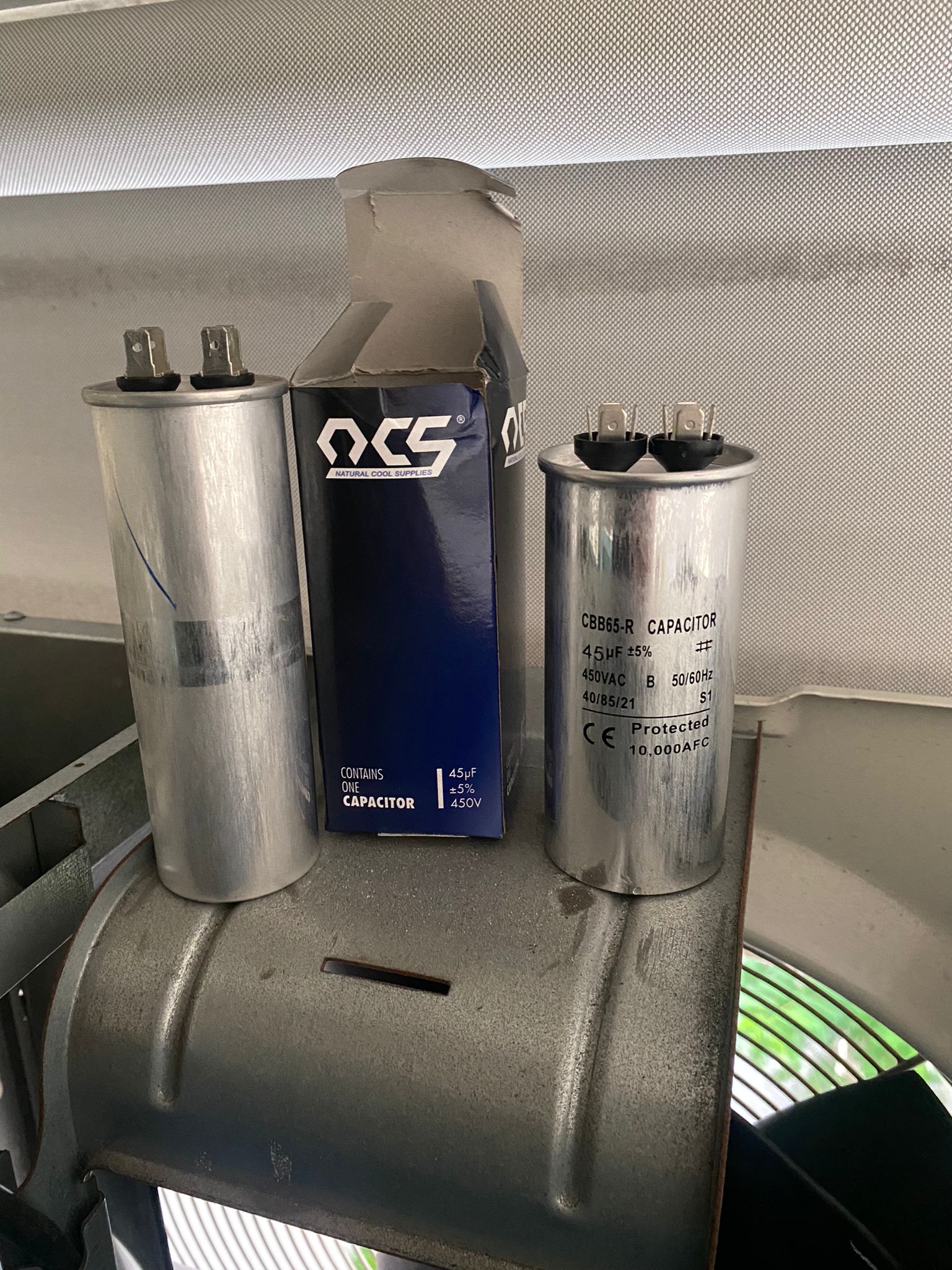 Change Outdoor Capacitor - PS Home Maintenance