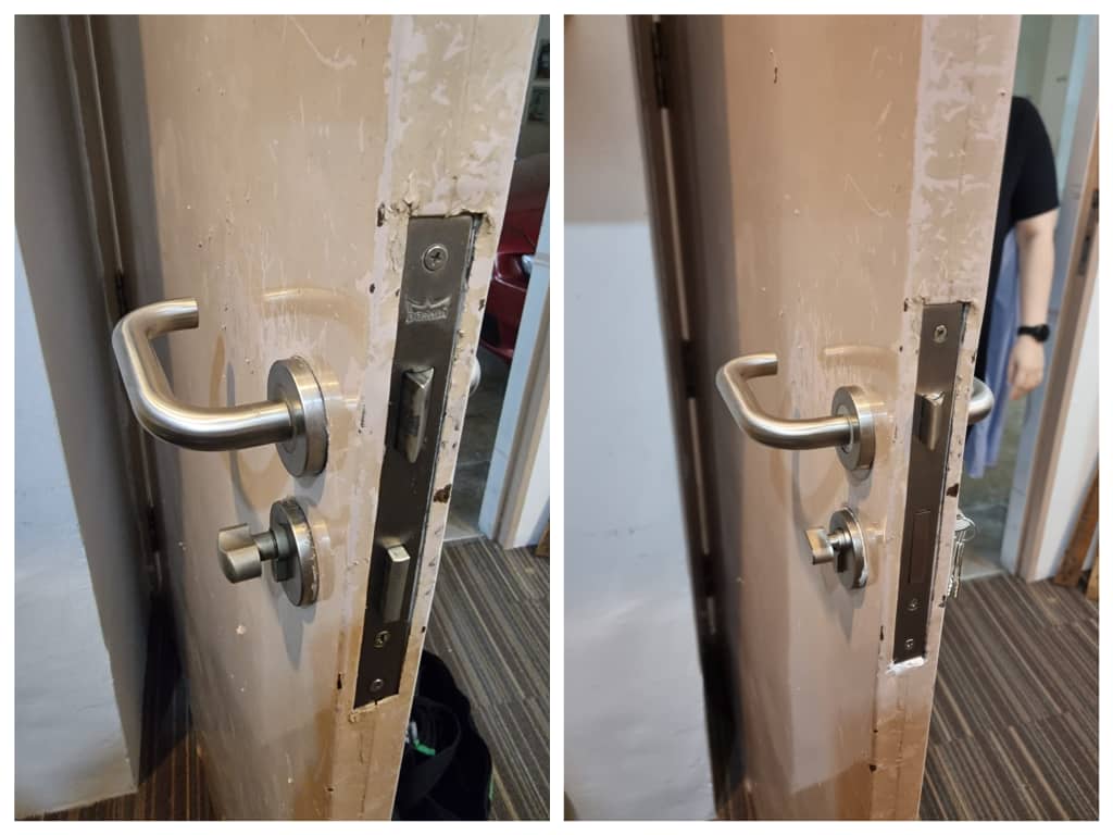 Install Door Lock In Boon Lay Way - PS Home Maintenance