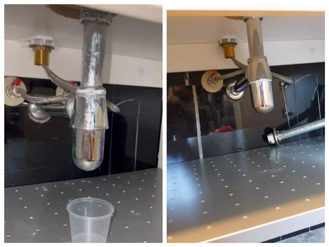 Install Basin Bottom Trap In Tampines - PS Home Maintenance