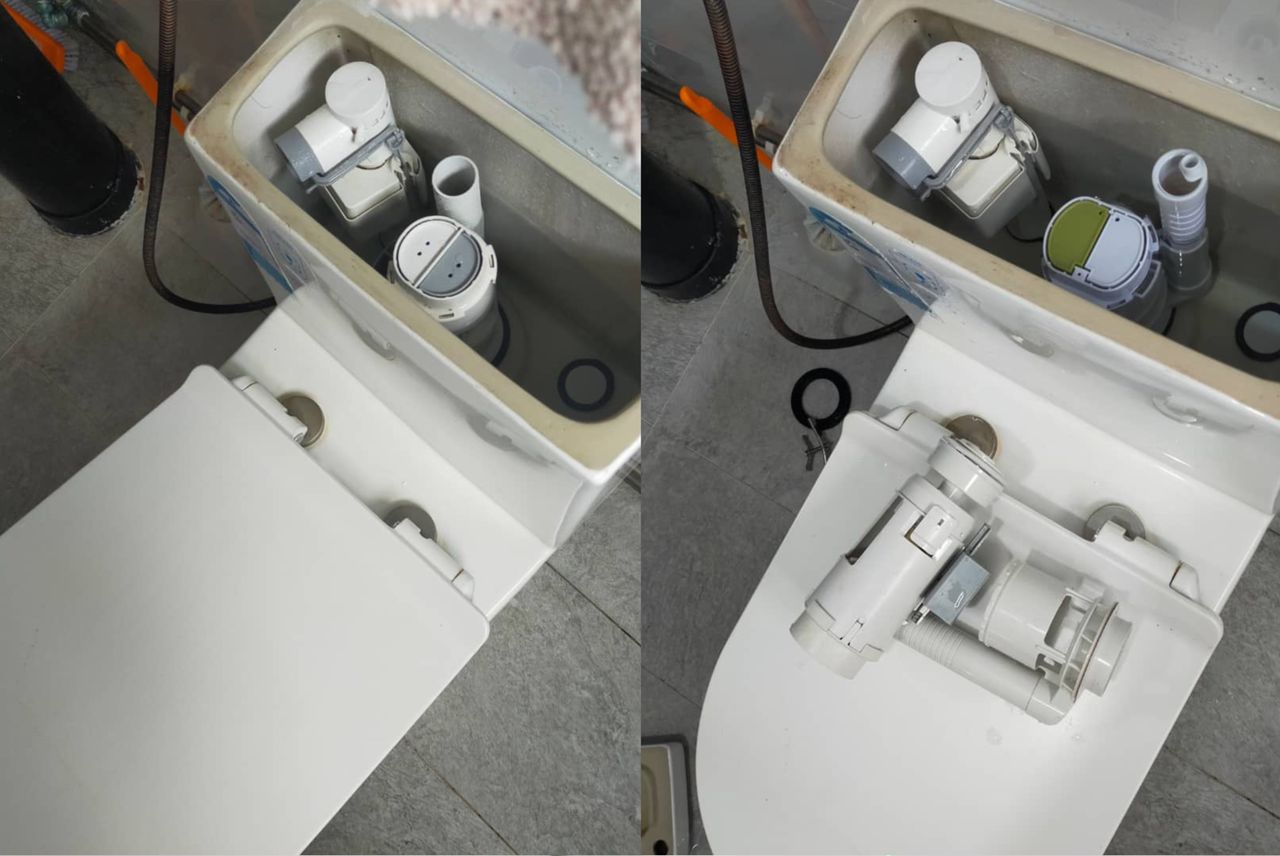 Replace Flushing System In AMK - PS Home Maintenance