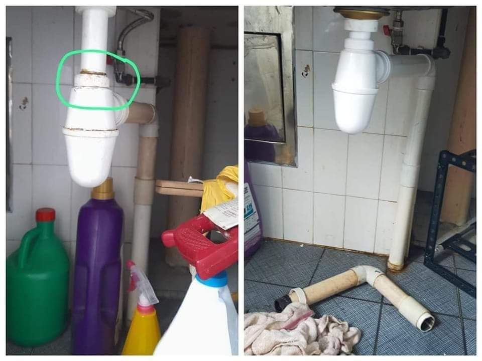 Install Bottom Trap In Ang Mo Kio - PS Home Maintenance