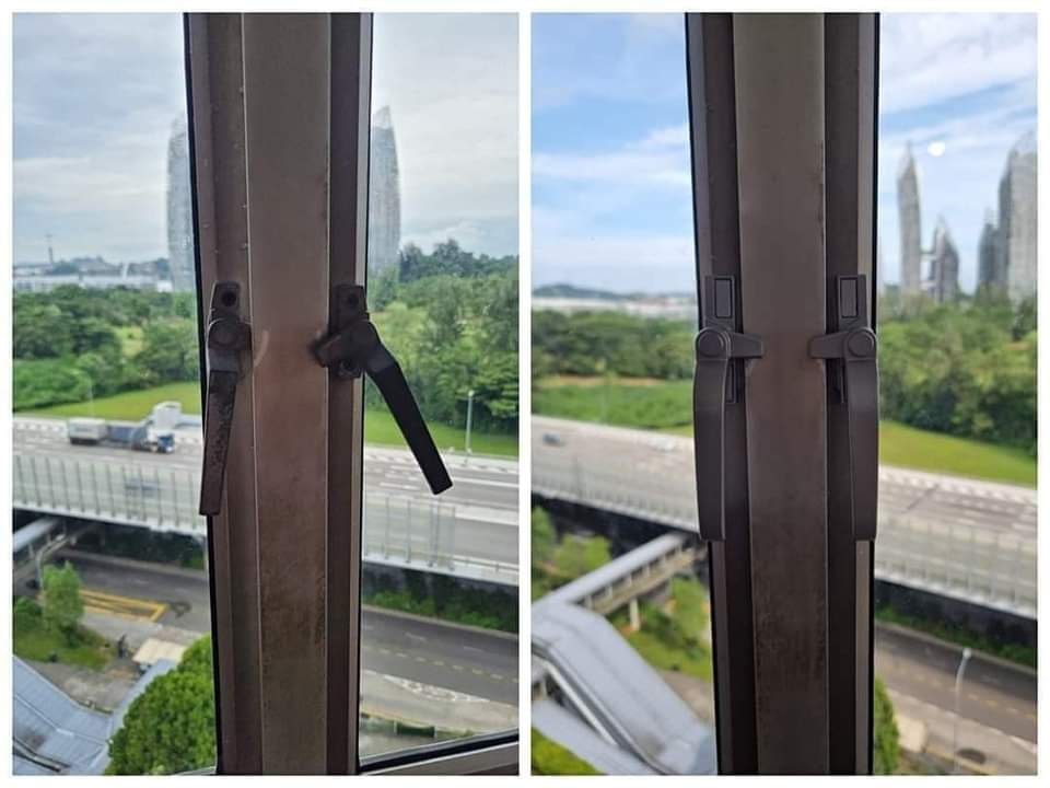 Replace Window Handle In Geylang - PS Home Maintenance